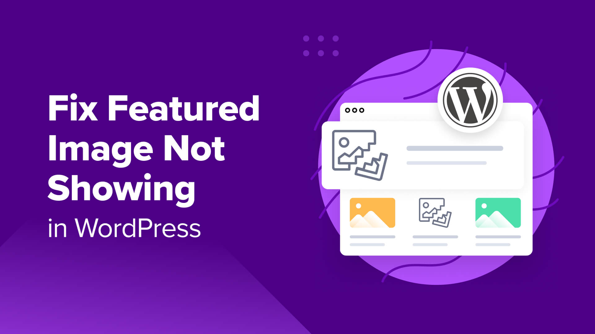 How to Fix Featured Image Not Showing in WordPress (6 Ways) - Godaddy.pk