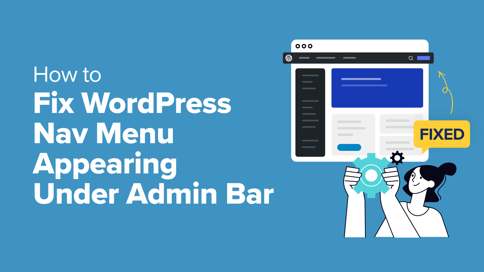 How To Fix Wordpress Nav Menu Appearing Under Admin Bar Godaddy Pk