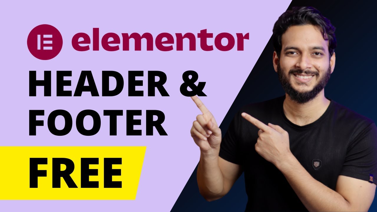 How to Build Headers and Footers Using Elementor for FREE - Godaddy.pk